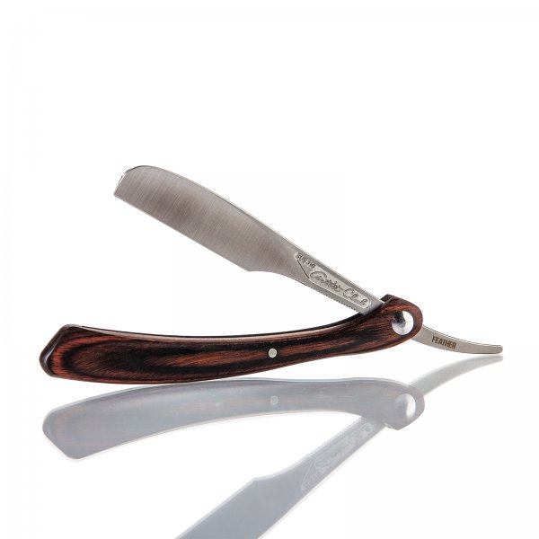 Feather Artist Club DX Teak Handle Professional Razor for disposable ...